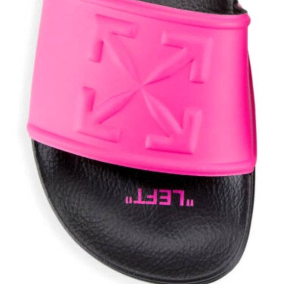 Off-White | Shoes | Offwhite Arrow Slides Sandals | Poshmark